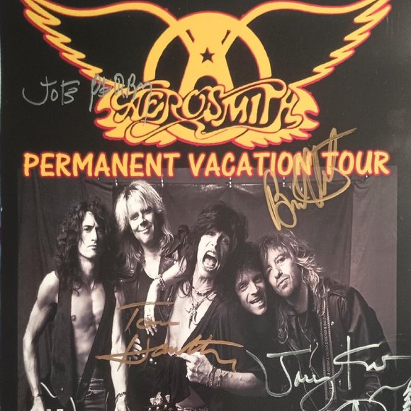 AEROSMITH | Art | 988 Aerosmith Original Concert Poster Reproduction Rp ...